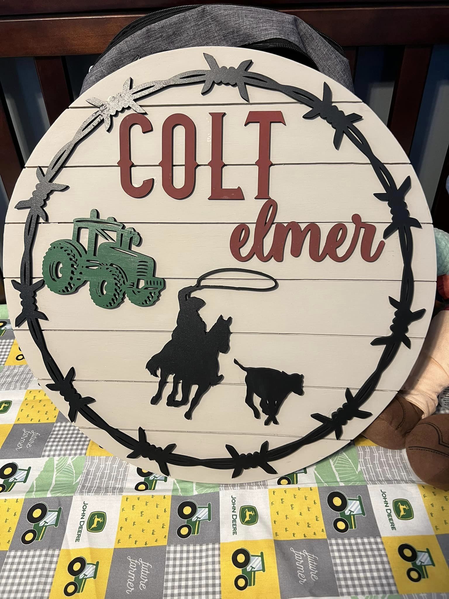 Nursery/Toddler Name Signs – Rustic Sign Design