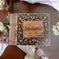 Personalized Wood Photo Book for Special Occasions – Rustic Sign Design